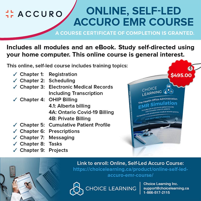 Self-Led & Free Options - Choice EMR Learning Inc.